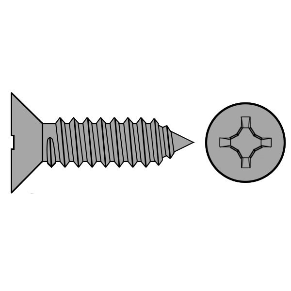 I013533 | 7982C Cross Recessed Flat Head Tapping Screw
