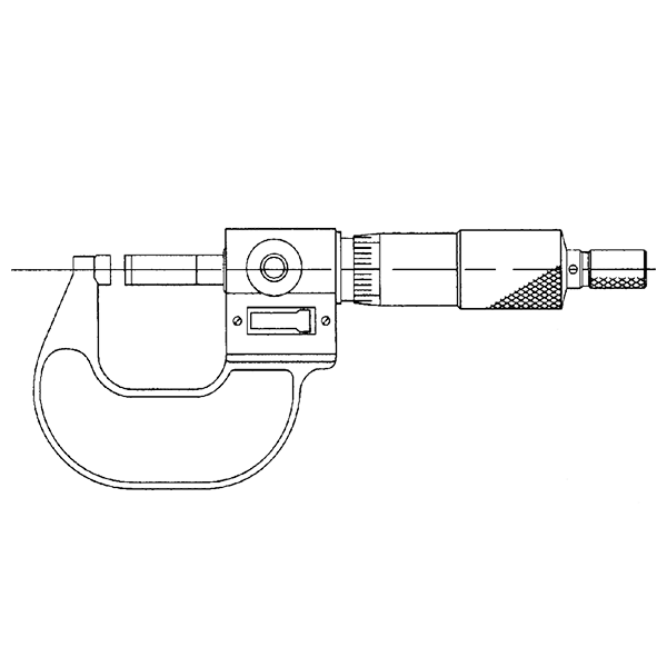 Digital Micrometer Drawing Digital Micrometer Stock Illustrations