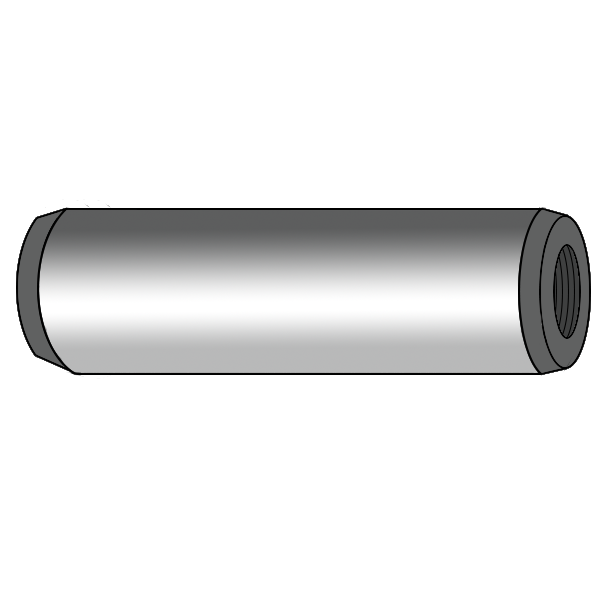 7979d Hrc 52 58 Hardened Steel Ground Finish Pull Dowel Pin