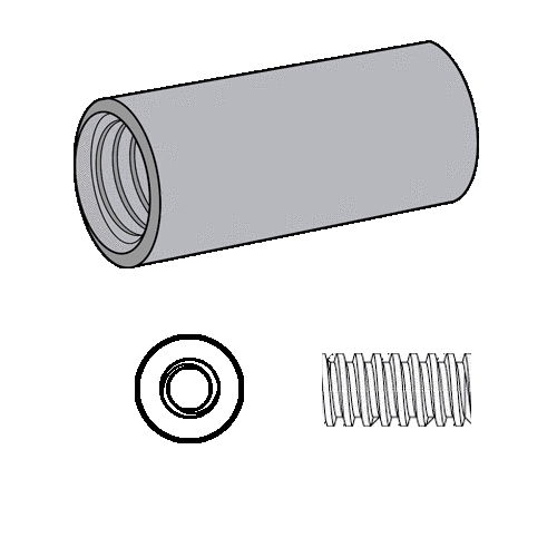 Trapezoidal Round Coupling Nuts
