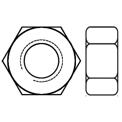British Hex Nuts | British Fasteners